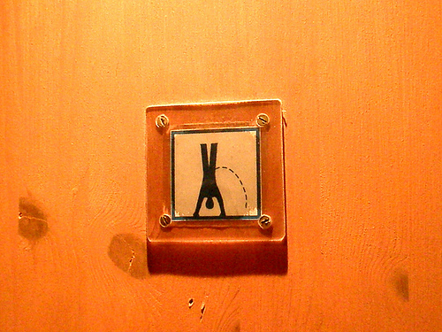 How to get people to stop peeing on your walls... | Rock.Paper.Scissors ...